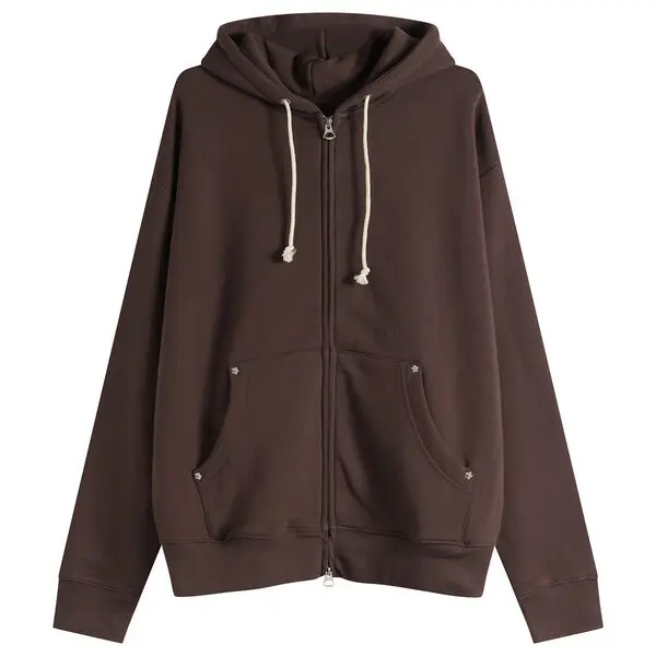 LARRIET G9 Zip Hoodie - Brown