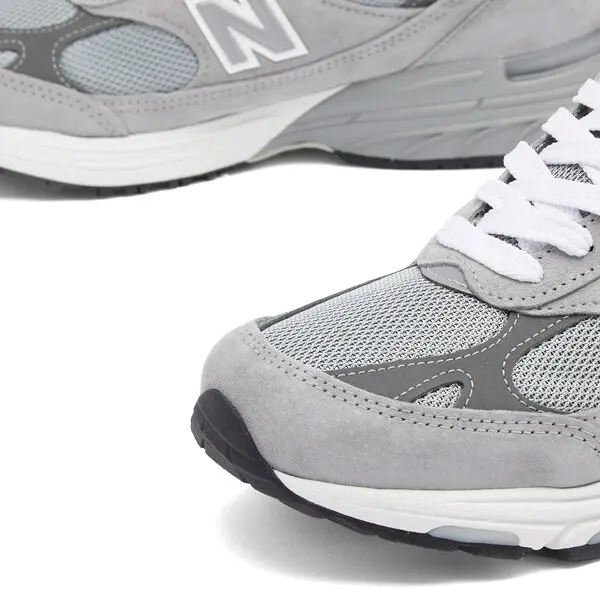 NEW BALANCE M993gl Made In Usa Suede And Mesh Sneakers - Grey