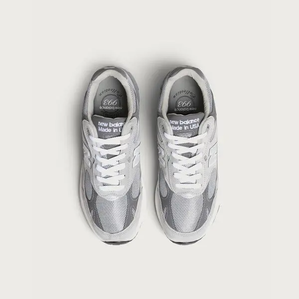 NEW BALANCE 993 Gl Made In Usa Athletic Sneakers - Grey
