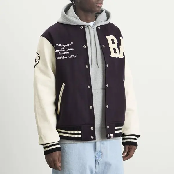 A BATHING APE Varsity Jacket