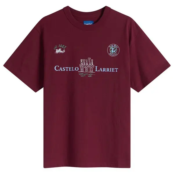 LARRIET Castelo T-shirt - Maroon