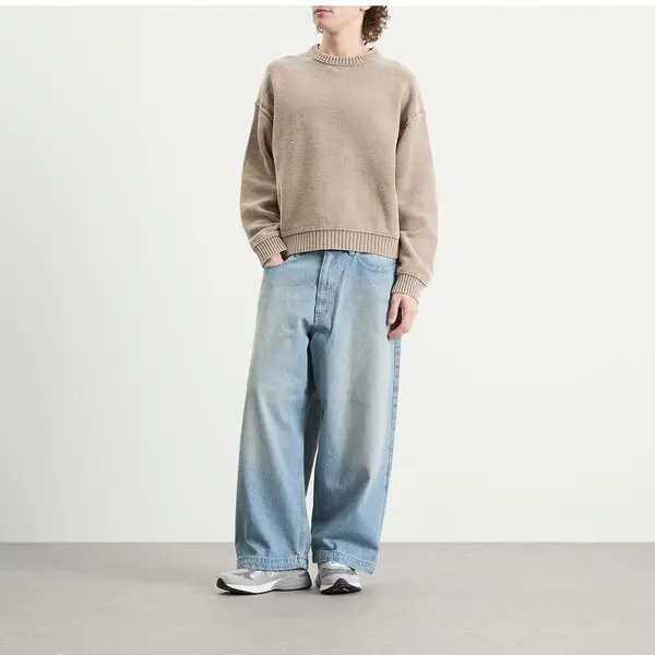 BEAMS Balloon Wide Denim Jeans