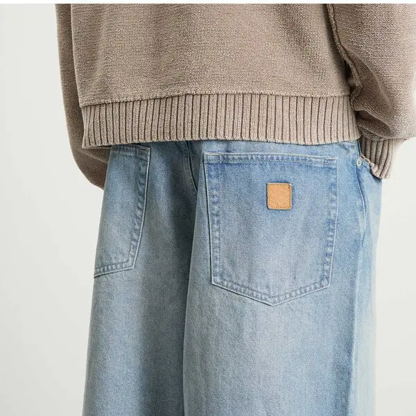 BEAMS Balloon Wide Denim Jeans