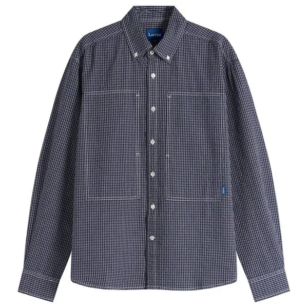 LARRIET Grant Shirt - Navy Check