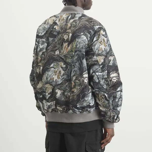 A BATHING APE Tree Edge Camo Bomber Jacket