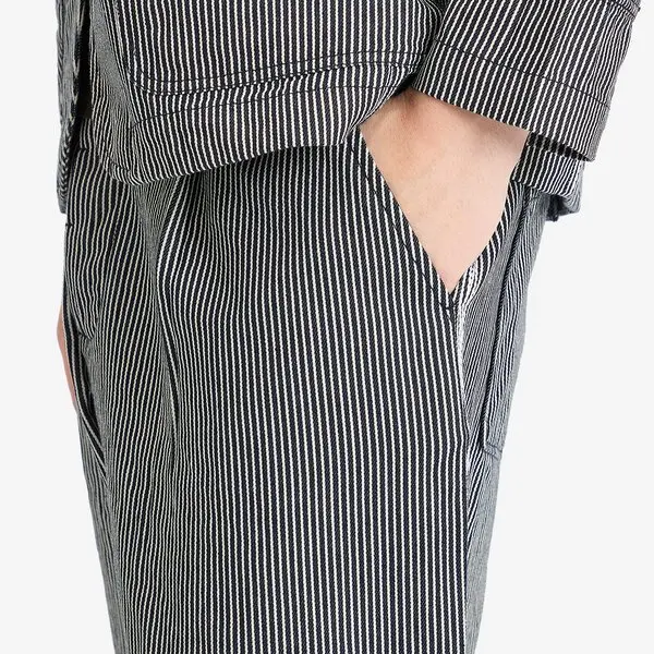 Universal Works Hickory Stripe Duke Pant - Indigo