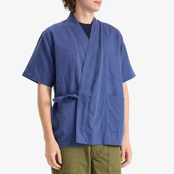 Universal Works Linen Cotton Kyoto Work Shirt