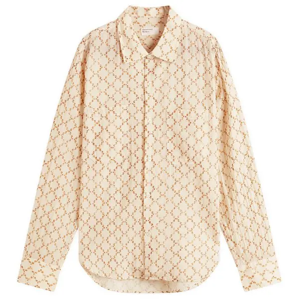 Universal Works Milta Weave Work Shirt - Camel
