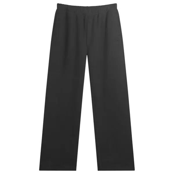 SKIMS Cotton Fleece Classic Straight Leg Pant - Onyx