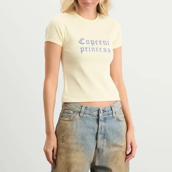 Coperni Disney X Princess Baby T-shirt - Yellow