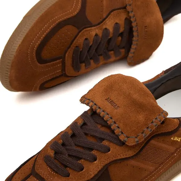 ALOHAS Tb 490 Club Suede Leather Sneakers - Suede Brown