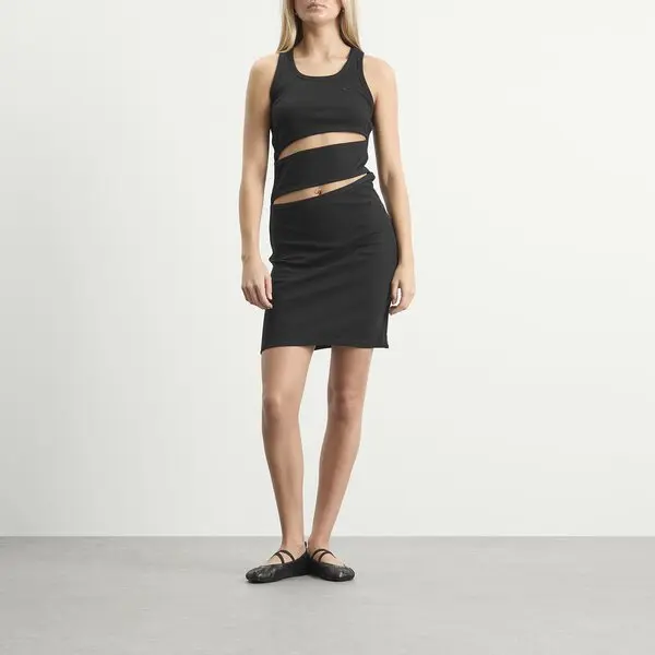 Coperni Spiral Tank Dress
