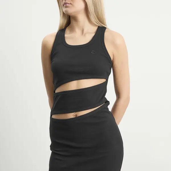 Coperni Spiral Tank Dress