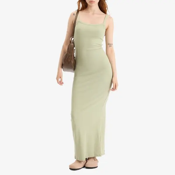 REPRESENT Initial Baby Rib Maxi Dress