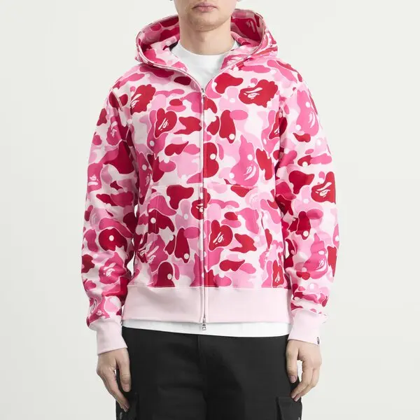 A BATHING APE Abc Dot Shark Zip Hoodie