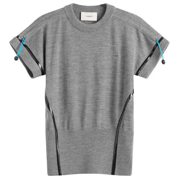 Coperni Tech Merino Polo - Grey