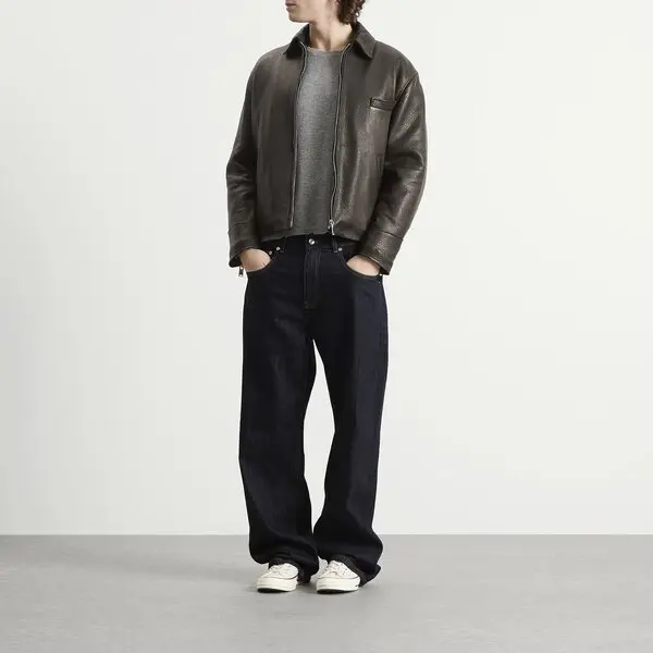 SECOND / LAYER Rider Leather Jacket