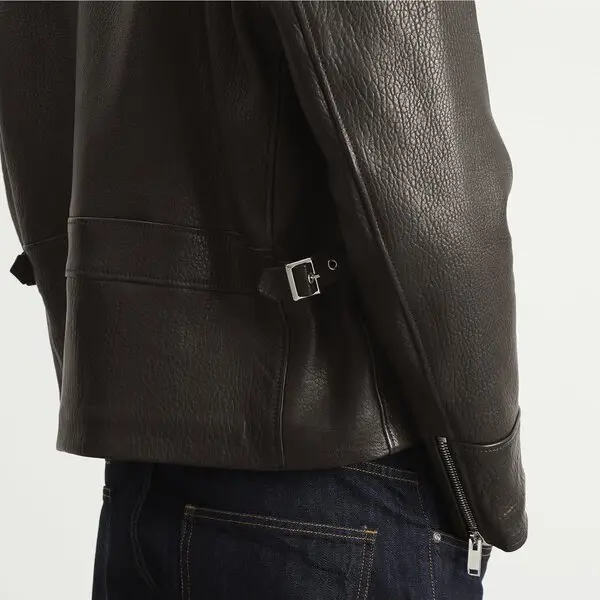 SECOND / LAYER Rider Leather Jacket