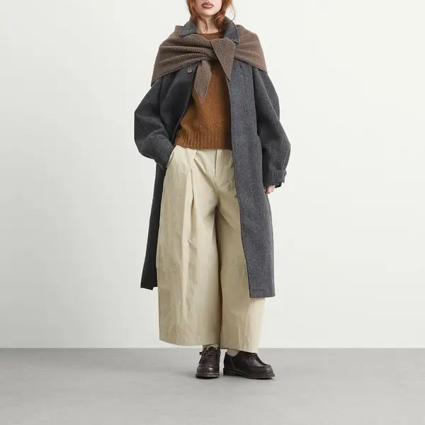 You Must Create Deadbeat Nylon Trousers - Stone