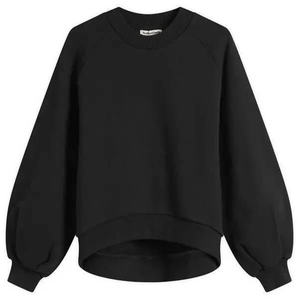 You Must Create Bellow Sleeve Sweatshirt - Black