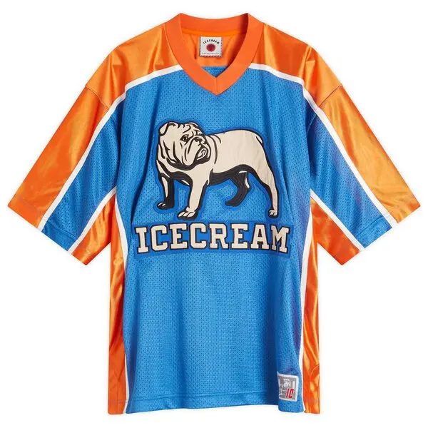 ICECREAM Bulldog Football Top - Blue
