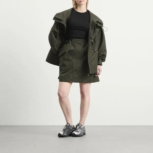 Cecilie Bahnsen Delina Floral Jacquard Skirt - Olive