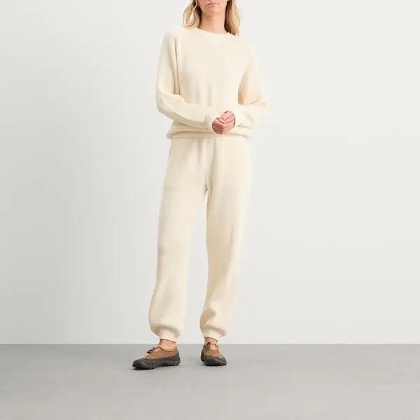 NOTHING WRITTEN Waffle Knit Pullover