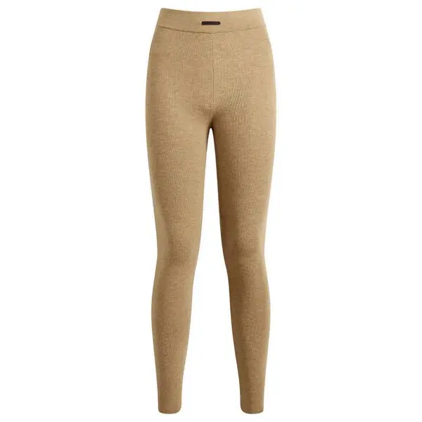 Fear Of God Rib Knit Leggings - Dune