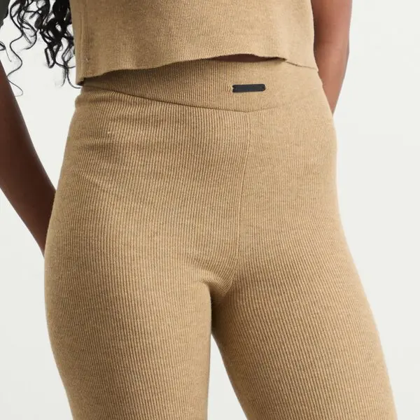 Fear Of God Rib Knit Leggings - Dune