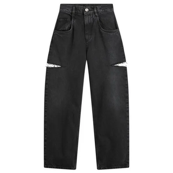 MAISON MARGIELA 5-pocket Tapered Jeans - Black