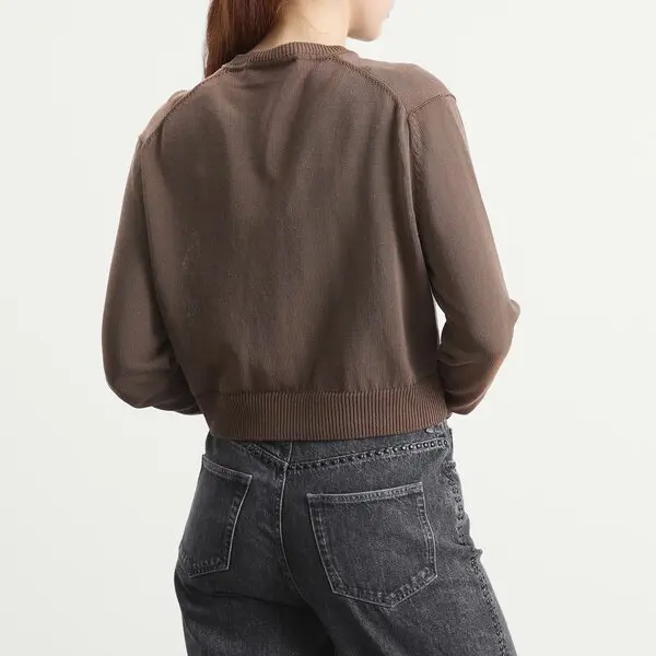 Our Legacy Micro Cardigan - Cangiante Copper
