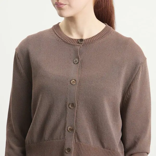 Our Legacy Micro Cardigan - Cangiante Copper