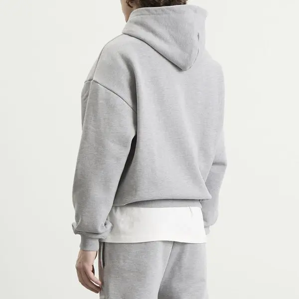 ANNIE HOOD Mini Logo Zip Hoodie
