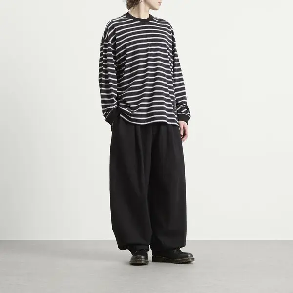 MASTERMIND WORLD Fine Gauge Stripe Long Sleeve T-shirt