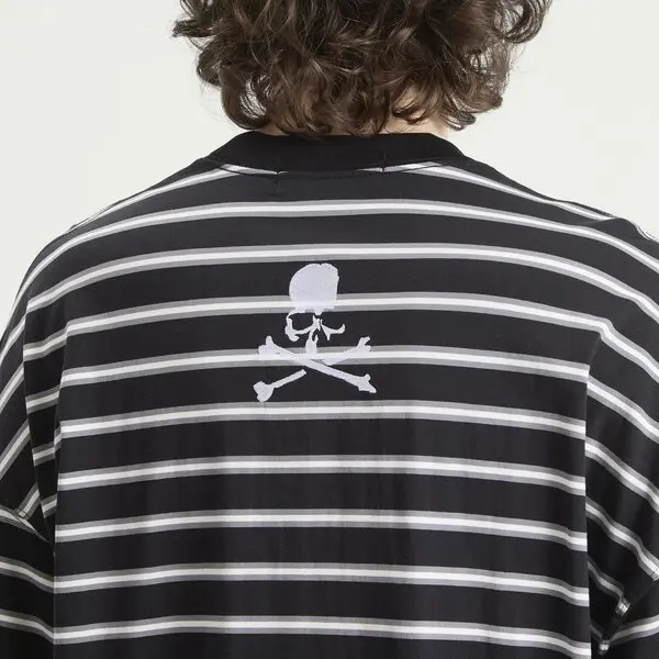 MASTERMIND WORLD Fine Gauge Stripe Long Sleeve T-shirt