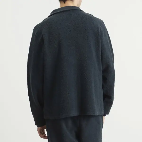 LES TIEN Inside Out Half Zip Yacht Pullover