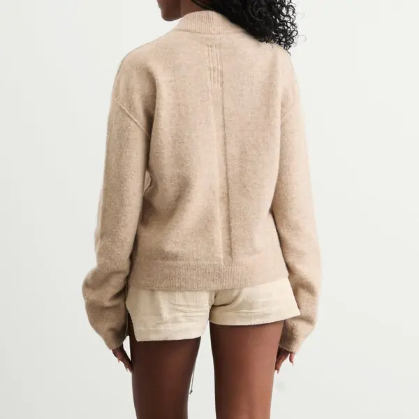 Rick Owens Tommy Long Sleeve Knitted Top