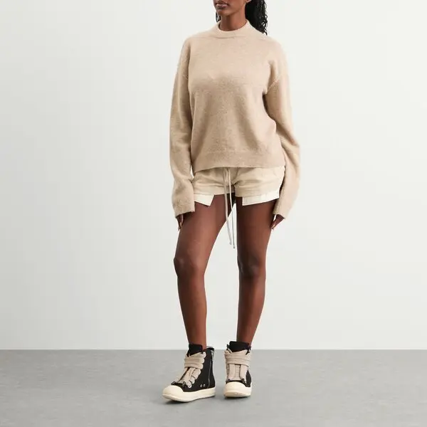 Rick Owens Tommy Long Sleeve Knitted Top