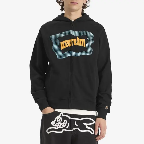 ICECREAM Block Logo Zip Hoodie