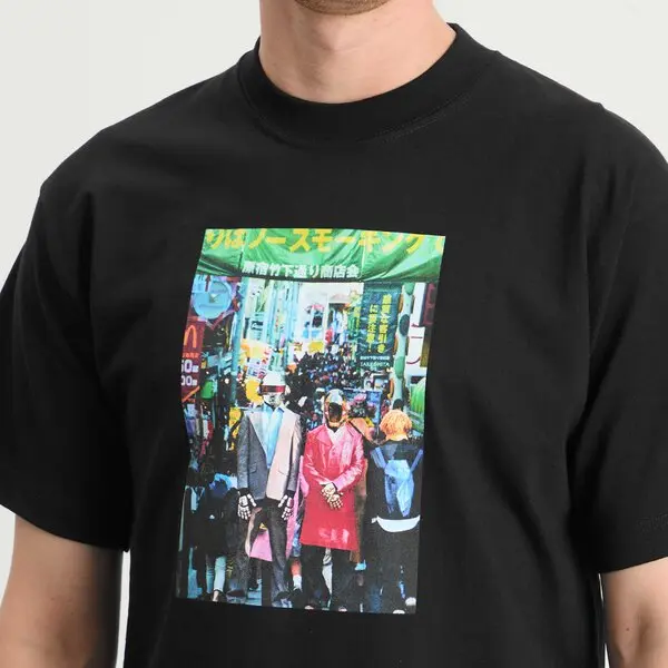 PLEASURES Harajuku T-shirt - Black