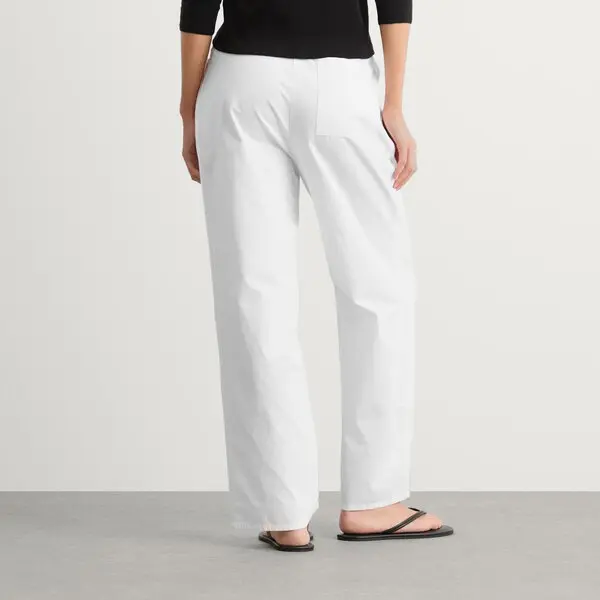 NOTHING WRITTEN Lazy Cotton Drawstring Pants