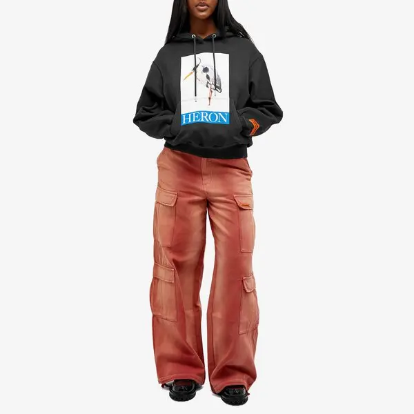 Heron Preston Heron Bird Painted Hoodie