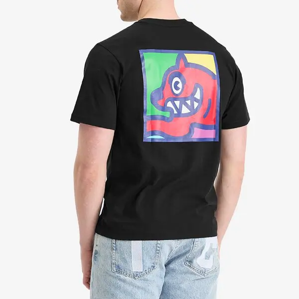 ICECREAM Pop Art Running Dog T-shirt