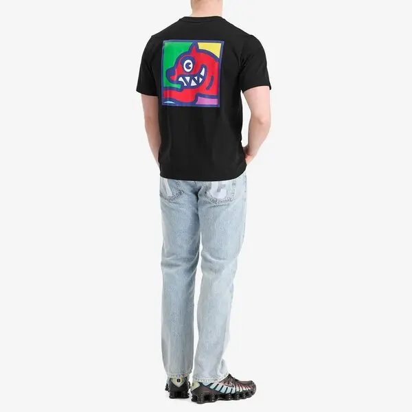 ICECREAM Pop Art Running Dog T-shirt