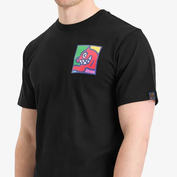 ICECREAM Pop Art Running Dog T-shirt