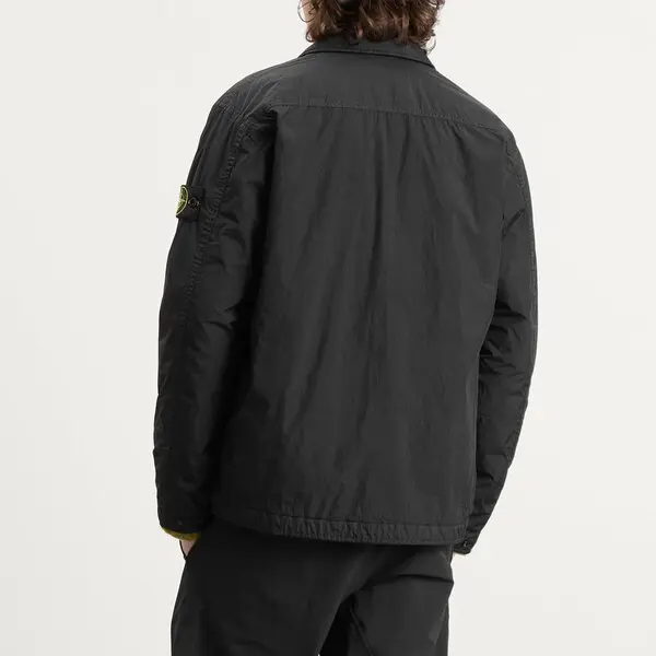 Stone Island Crinkle Reps Shirt Jacket In | Size: | Nylon/resin | End Clothing