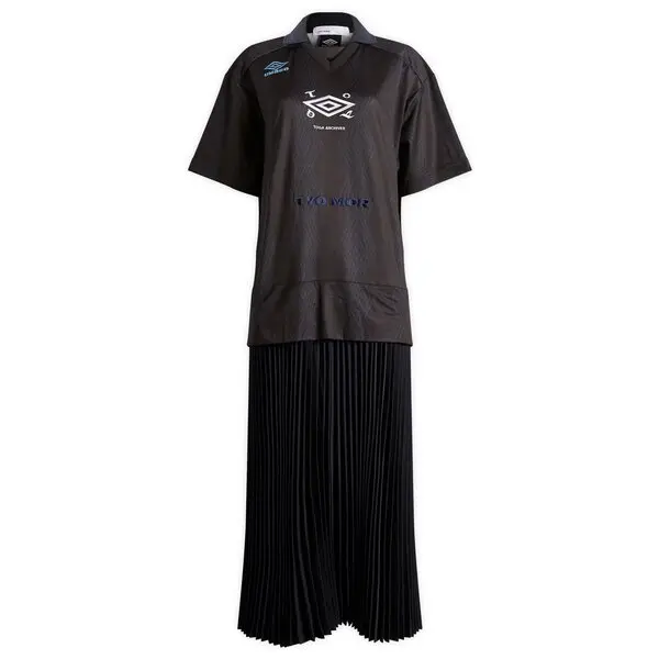 Toga X Umbro Game Shirt Dress - Black