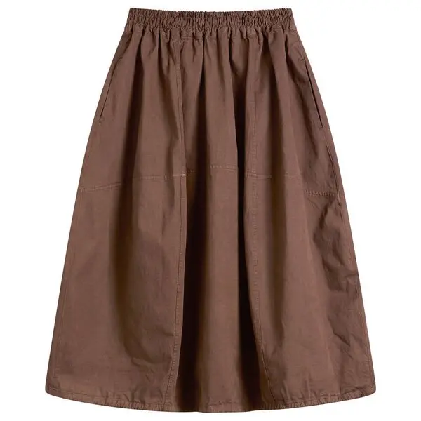 You Must Create Parachute Midi Skirt - Brown