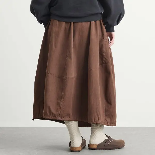 You Must Create Parachute Midi Skirt