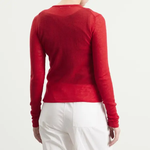 Auralee Cashmere Knit Cardigan